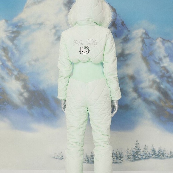Sanrio | Jackets & Coats | Active Quilted Hello Kitty Jumpsuit | Poshmark
